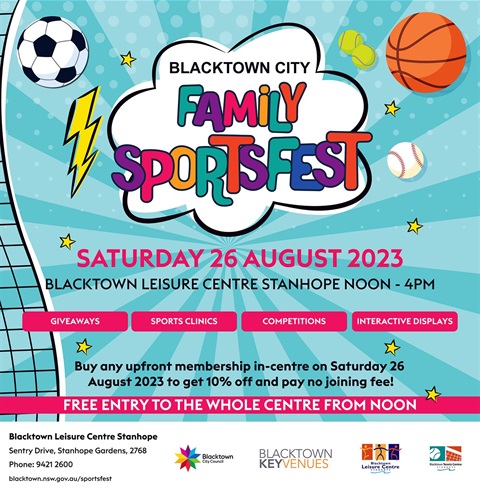 Blacktown City Family SportsFest 2023 - Western Sydney Mums