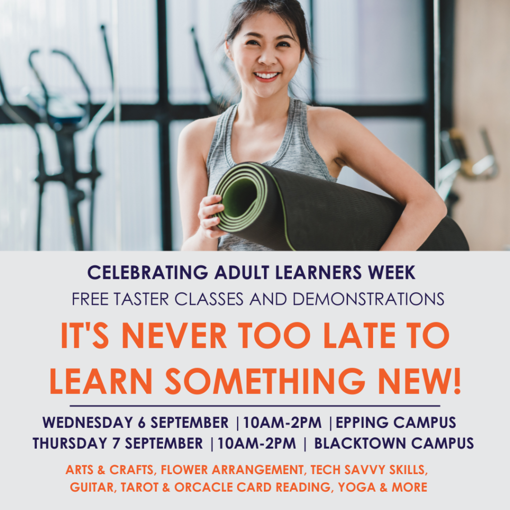 ADULTS LEARNERS WEEK - Western Sydney Mums