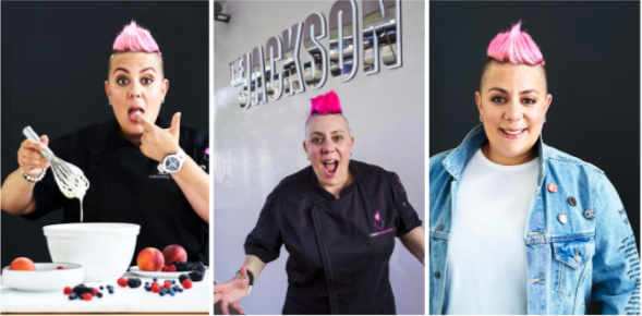 Dessert Queen Anna Polyviou onboard The Jackson for Mother's Day ...