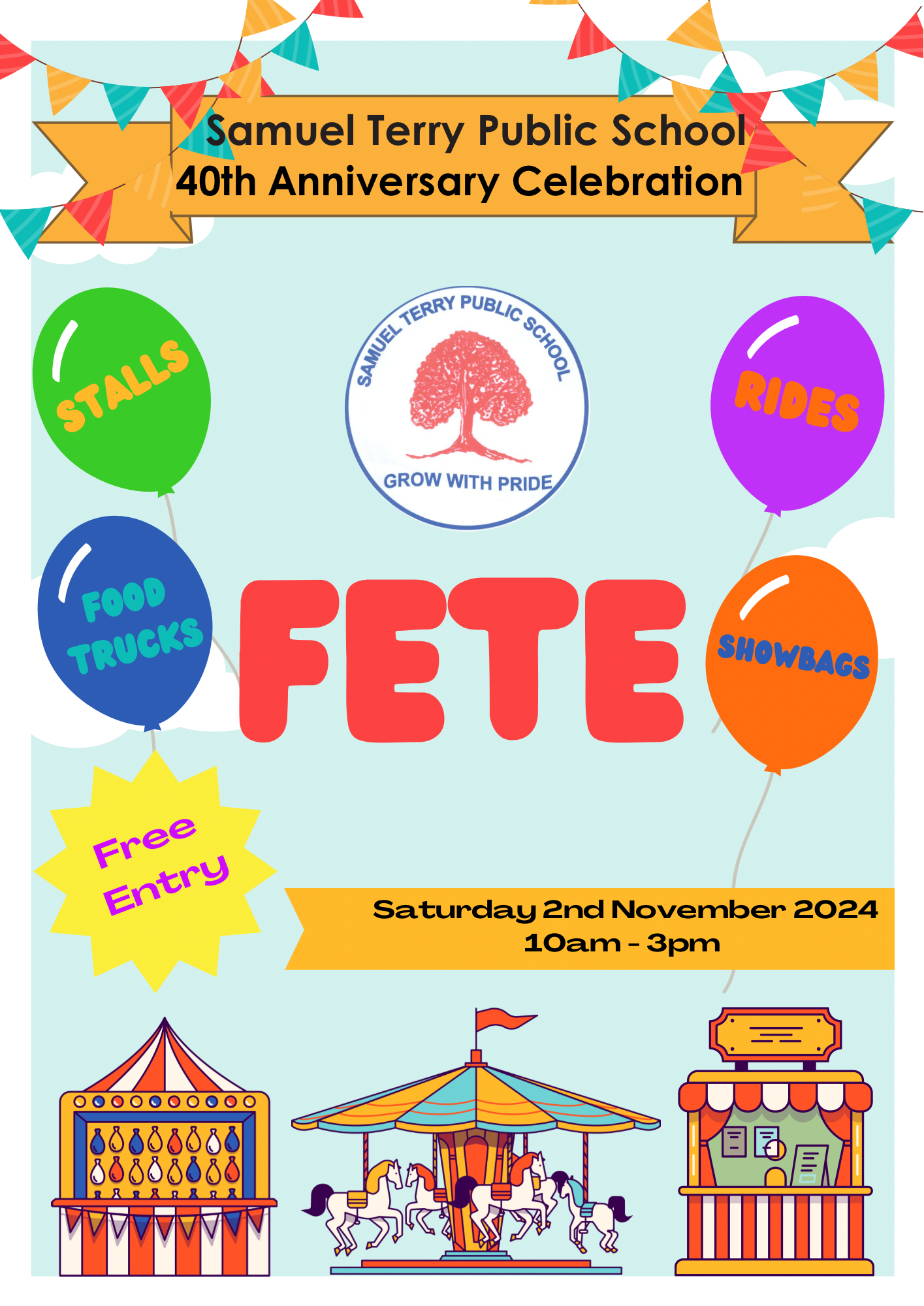 Samuel Terry PS 40th Anniversary Celebration Fete - Western Sydney Mums